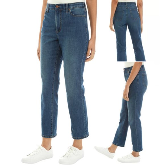 croft & barrow | Jeans | Croft Barrow Classic Fit Straight Leg Cropped ...